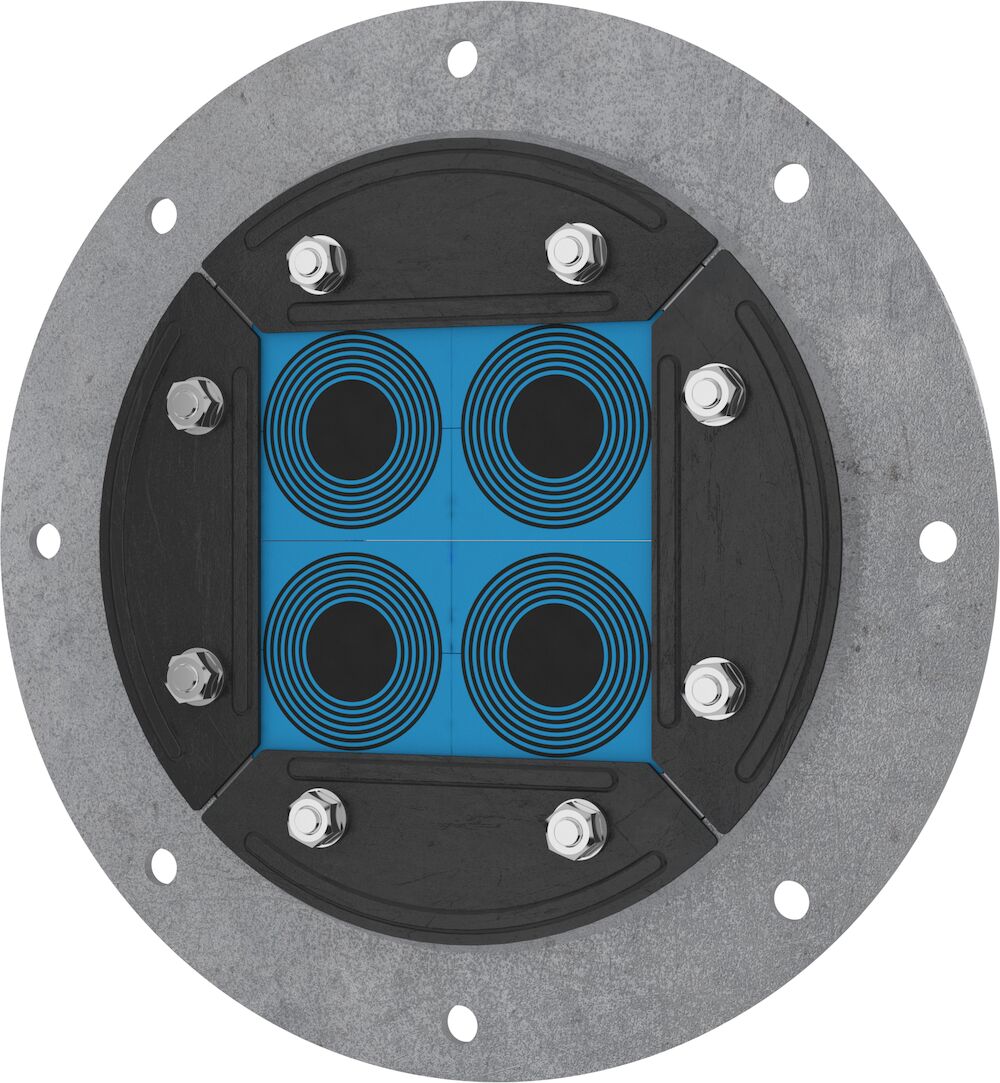 Roxtec Durchführung R mit SLF R | Roxtec GmbH Deutschland