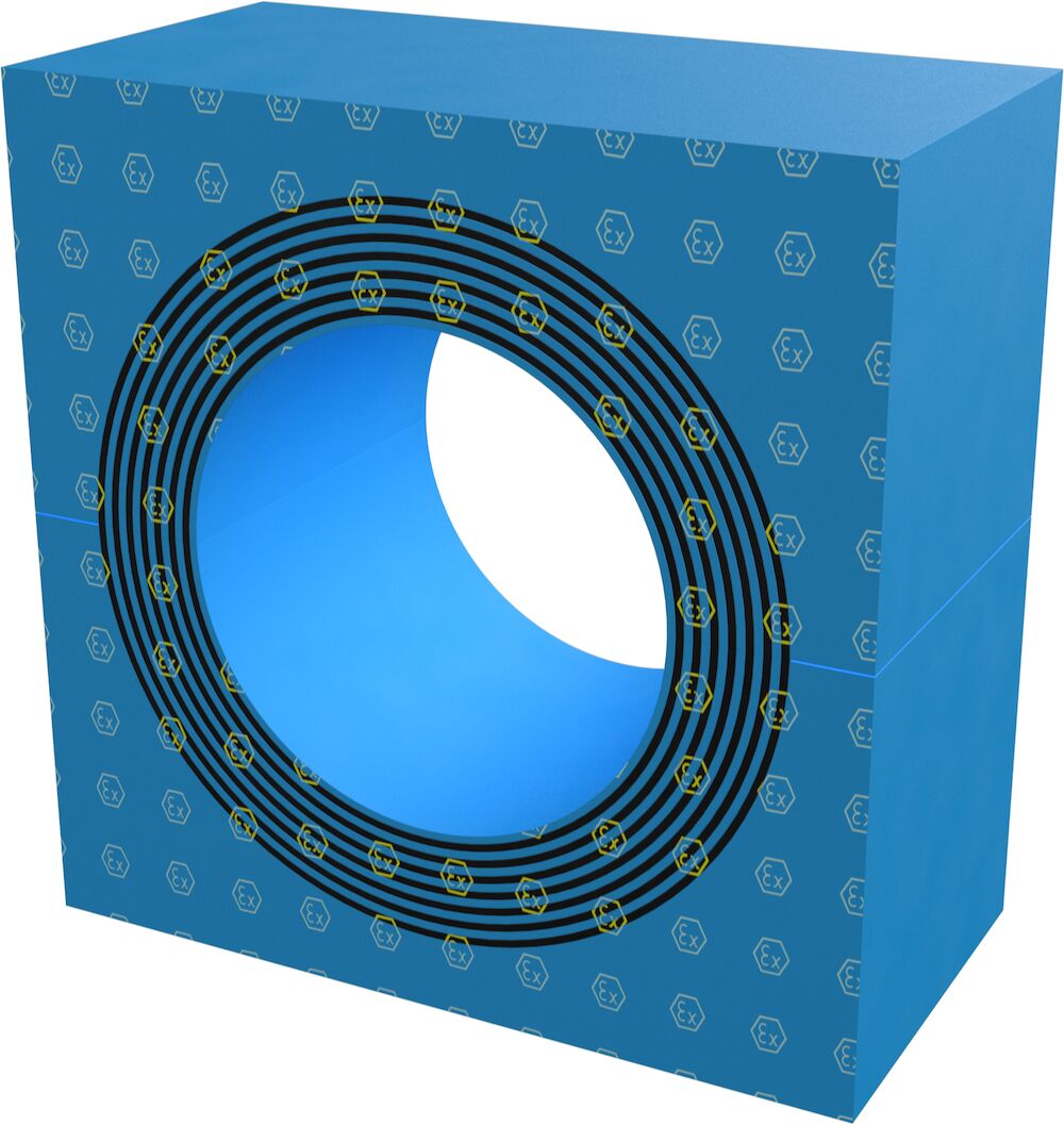Roxtec RM Ex module with Multidiameter™ | Roxtec Global