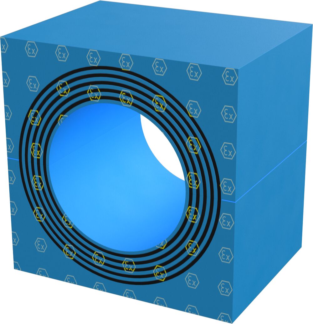 Roxtec RM Ex module with Multidiameter™ | Roxtec Global