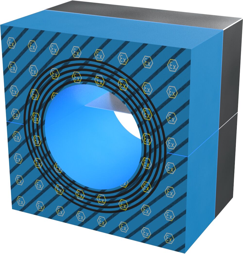 Roxtec RM PE Ex module with Multidiameter™ | Roxtec Global