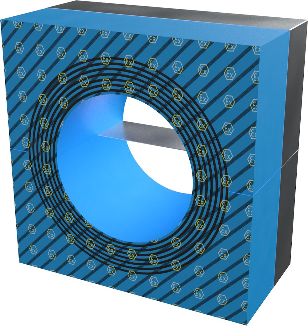 Multidiameter™（多径）Roxtec RM PE 防爆模块 | Roxtec 中国