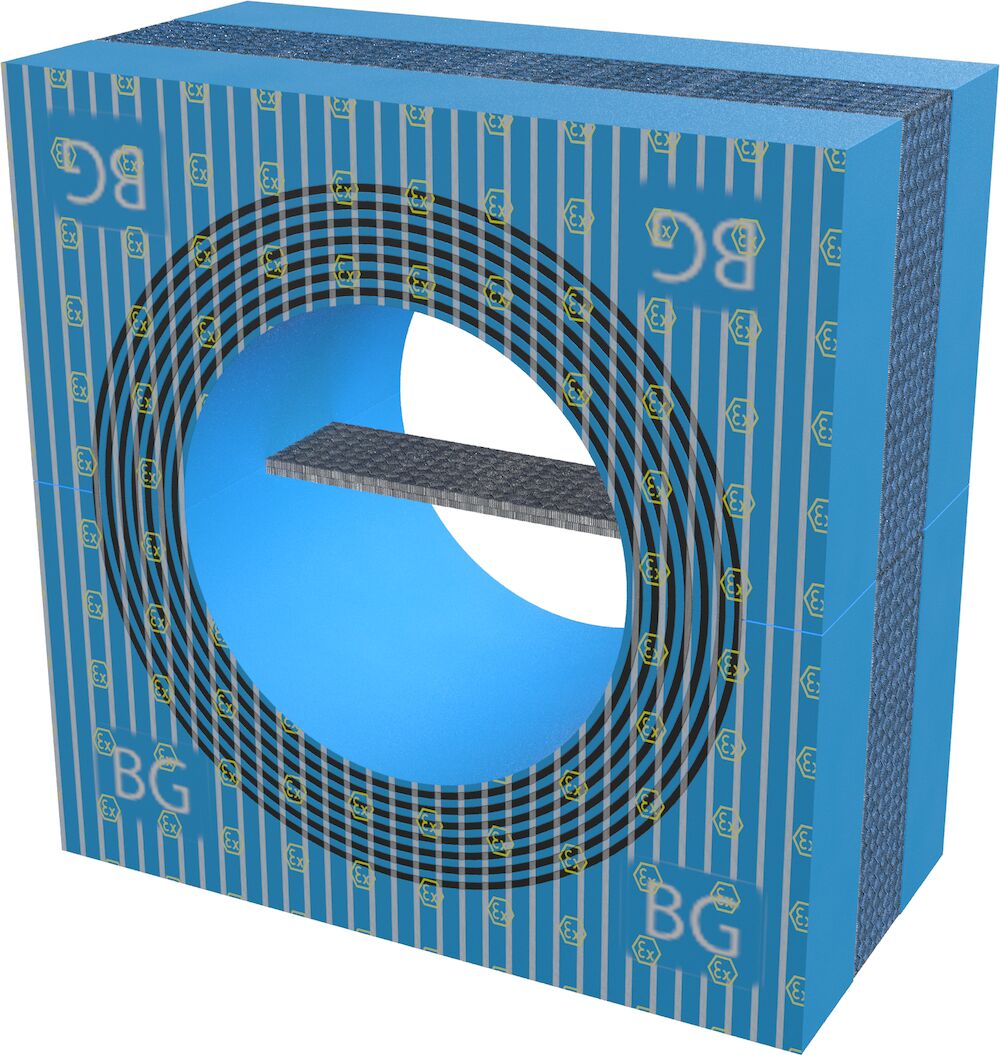 Roxtec RM BG™ Ex module with Multidiameter™ | Roxtec Global