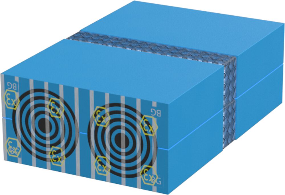 Multidiameter™（多径）Roxtec RM BG™ 防爆模块 | Roxtec 中国