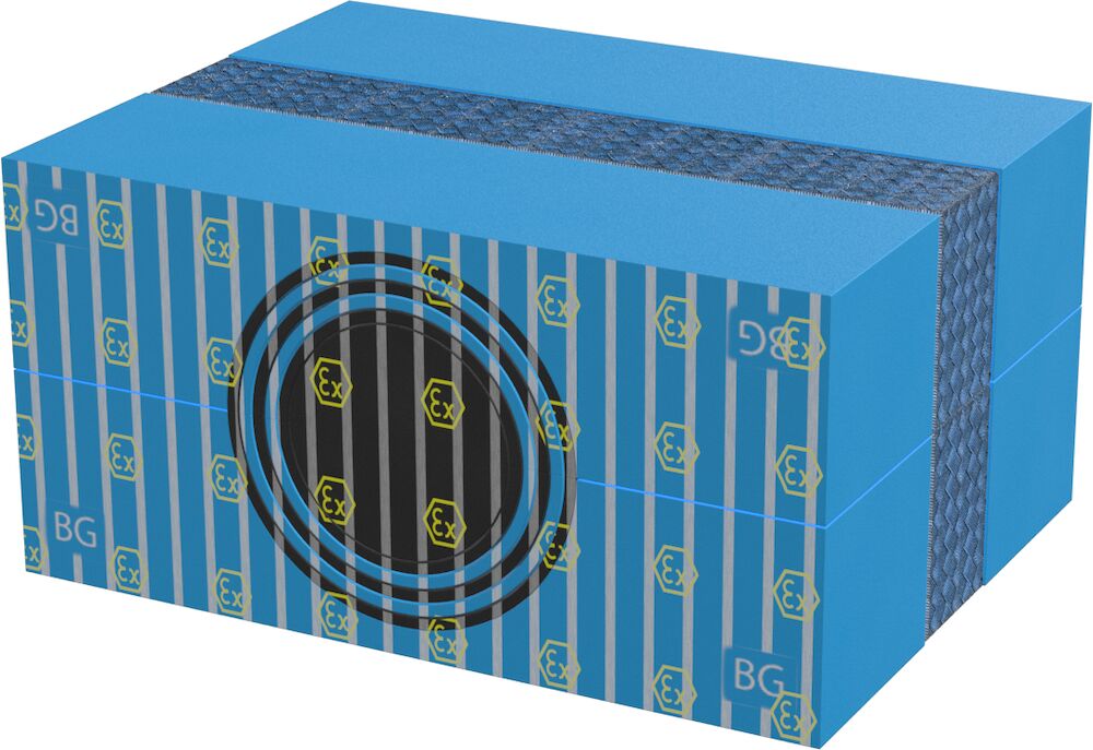 Roxtec RM BG™ Ex module with Multidiameter™ | Roxtec Global