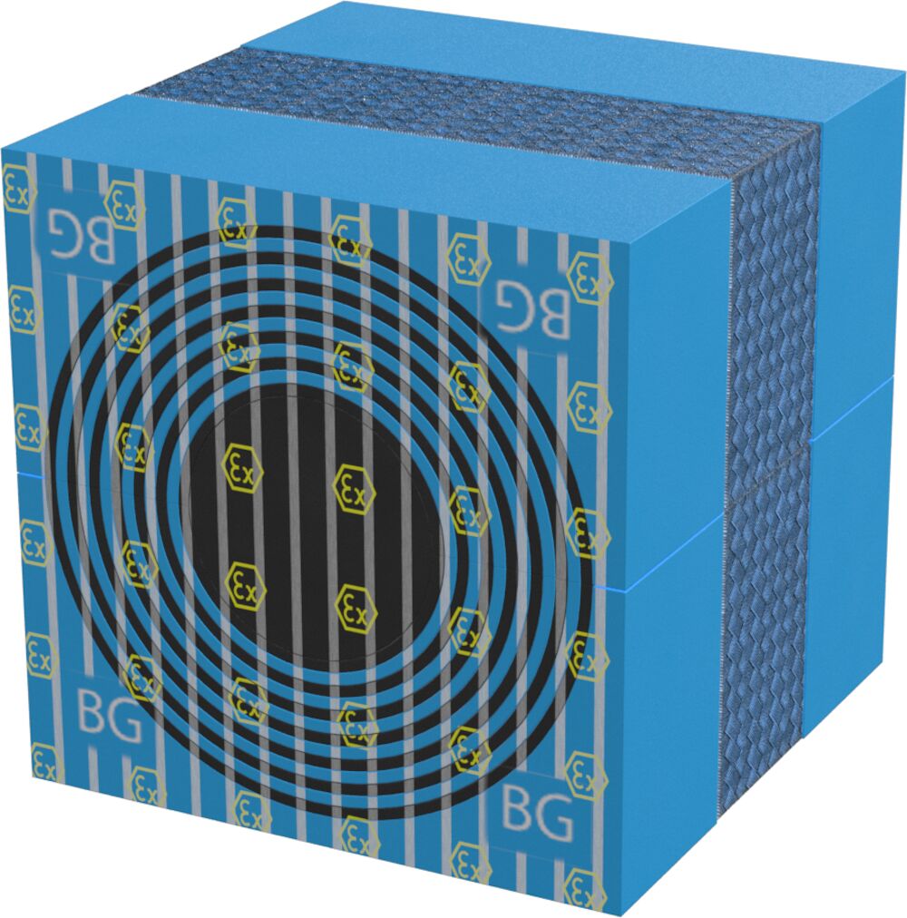 Roxtec RM BG™ Ex module with Multidiameter™ | Roxtec Inc US