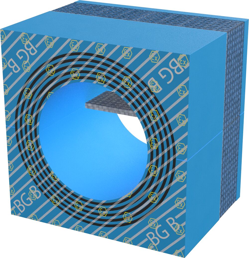Roxtec RM BG™ Ex module with Multidiameter™ | Roxtec Global