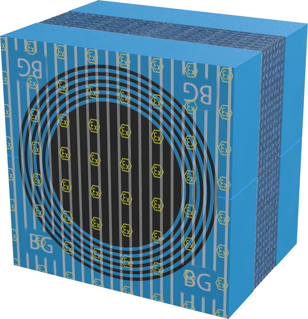 Multidiameter™（多径）Roxtec RM BG™ 防爆模块 | Roxtec 中国